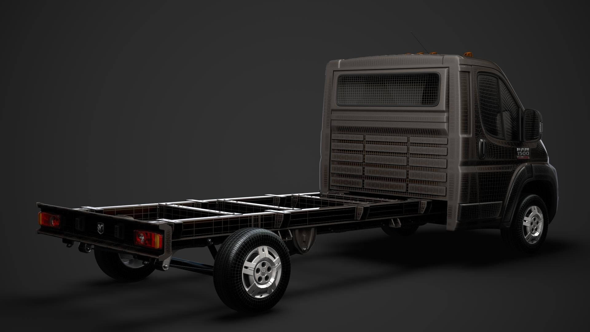 Ram Promaster Chassis Truck Single Cab 4035 WB 2019 - 3D Model by ...