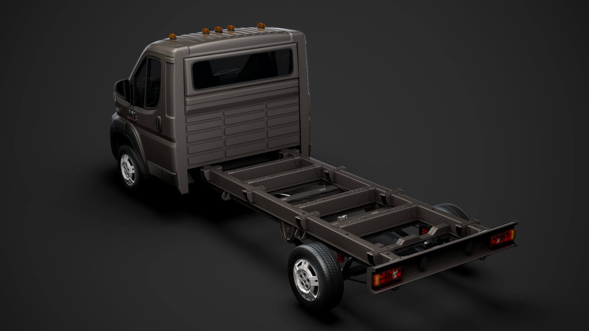 Ram Promaster Chassis Truck Single Cab 4035 WB 2020 - 3D Model by ...