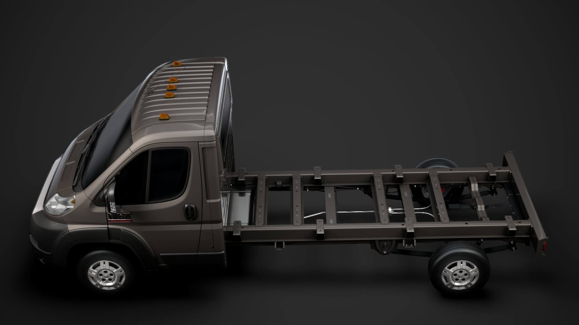 Ram Promaster Chassis Truck Single Cab 4035 WB 2020 - 3D Model by ...