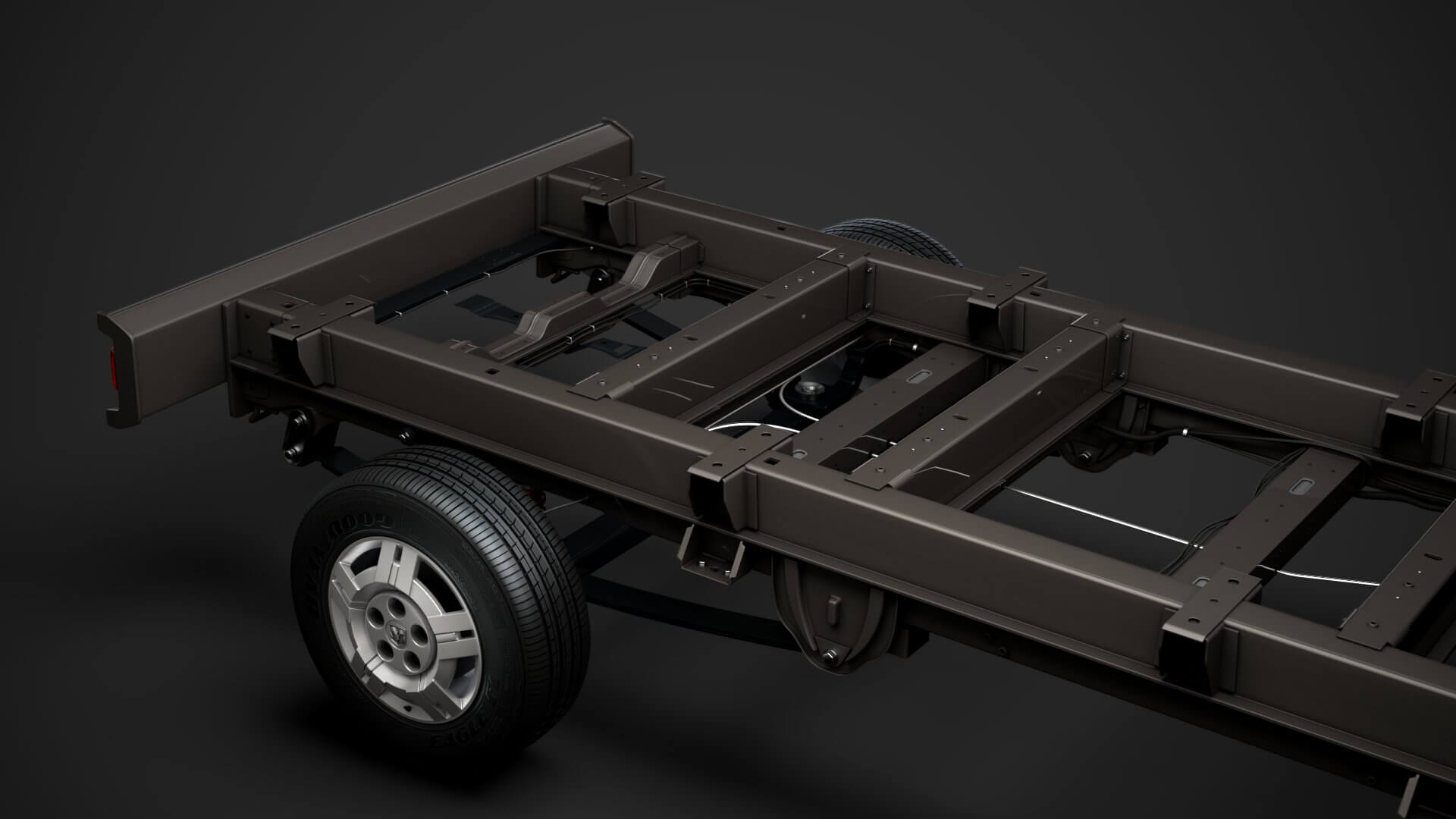 Ram Promaster Chassis Truck Single Cab 4035 WB 2020 - 3D Model by ...