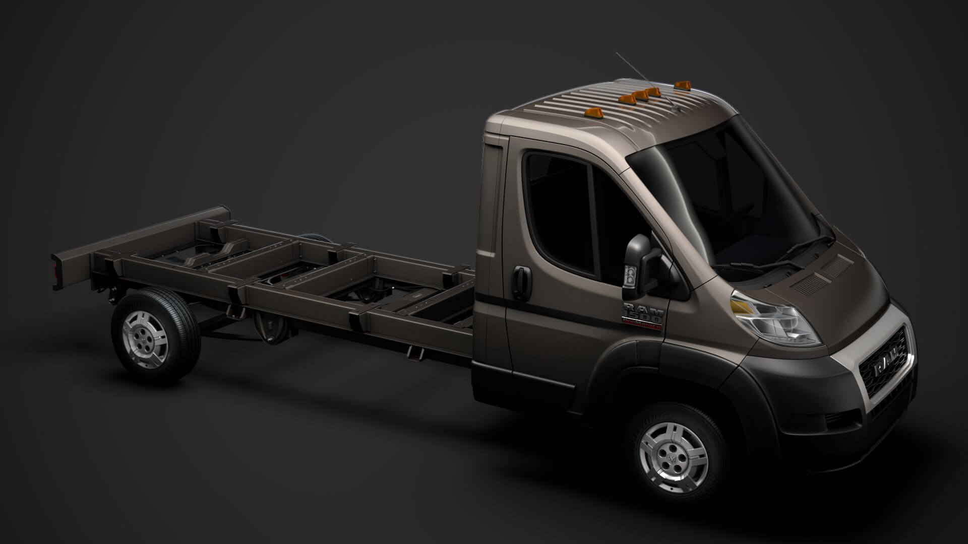 Ram Promaster Chassis Truck Single Cab 4035 WB 2020 - 3D Model by ...