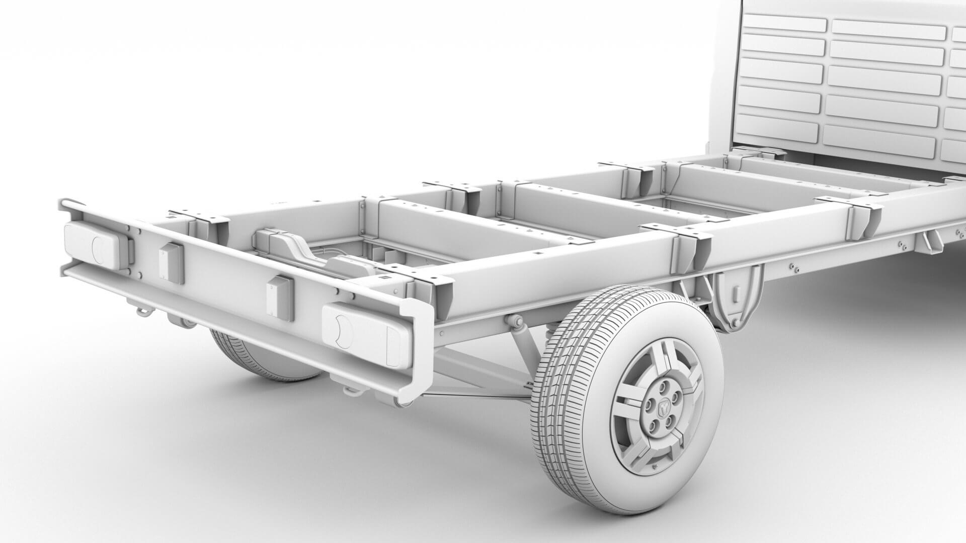 Ram Promaster Chassis Truck Single Cab 4035 WB 2020 - 3D Model by ...
