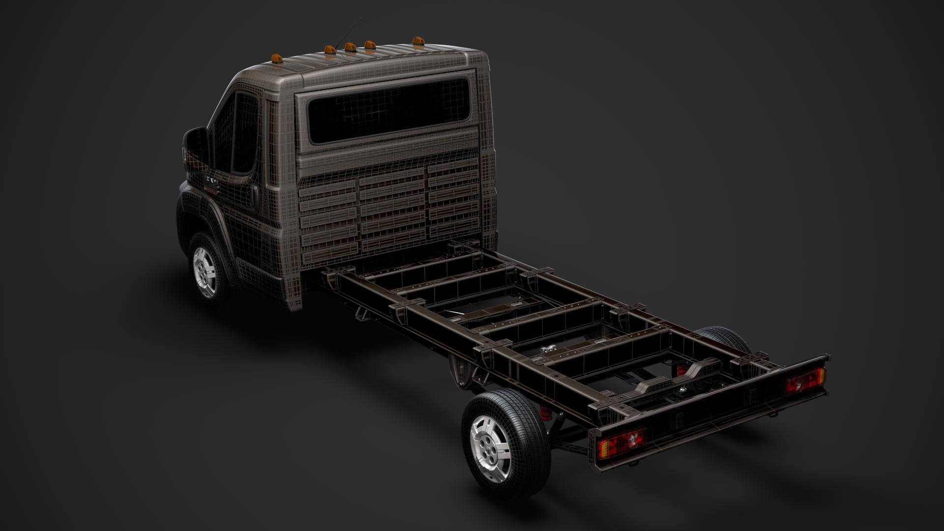 Ram Promaster Chassis Truck Single Cab 4035 WB 2020 - 3D Model by ...