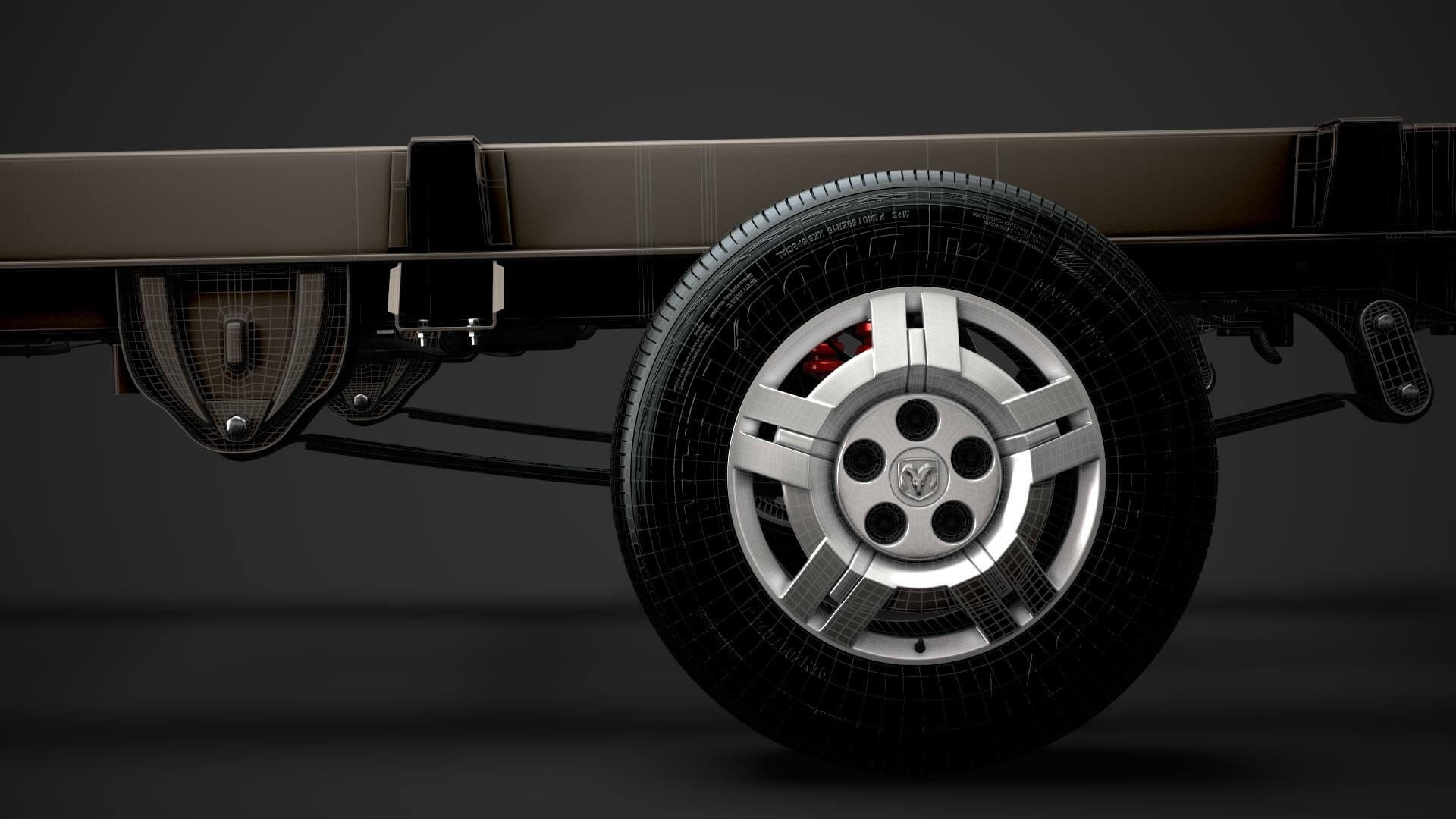 Ram Promaster Chassis Truck Single Cab 4035 WB 2020 - 3D Model by ...