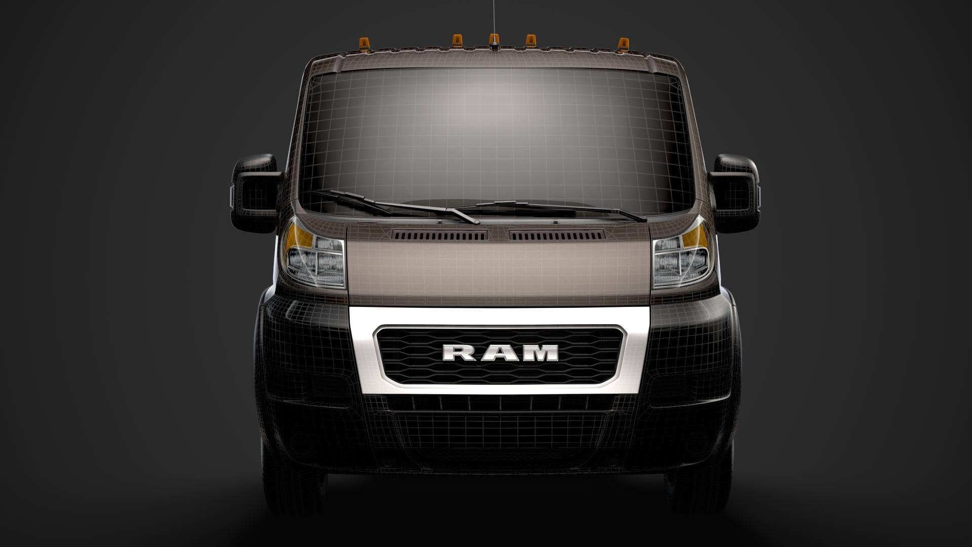 Ram Promaster Chassis Truck Single Cab 4035 WB 2020 - 3D Model by ...