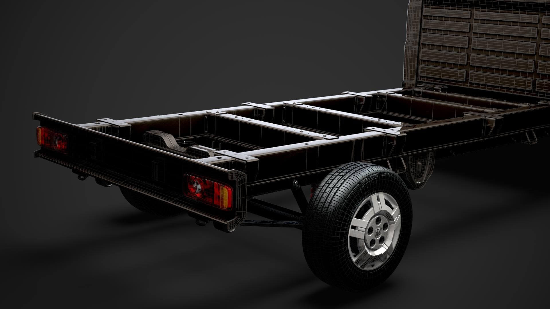 Ram Promaster Chassis Truck Single Cab 4035 WB 2020 - 3D Model by ...