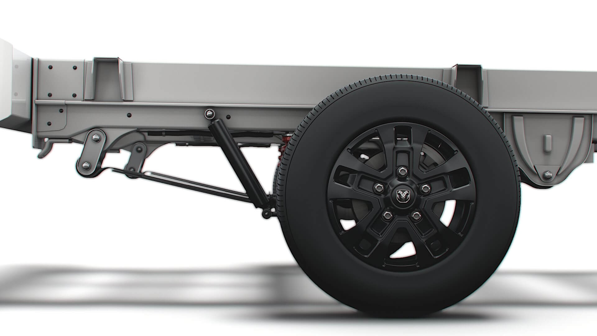 RAM Promaster Chassis Truck Single Cab 4300WB 2023 - 3D Model by Creator 3D