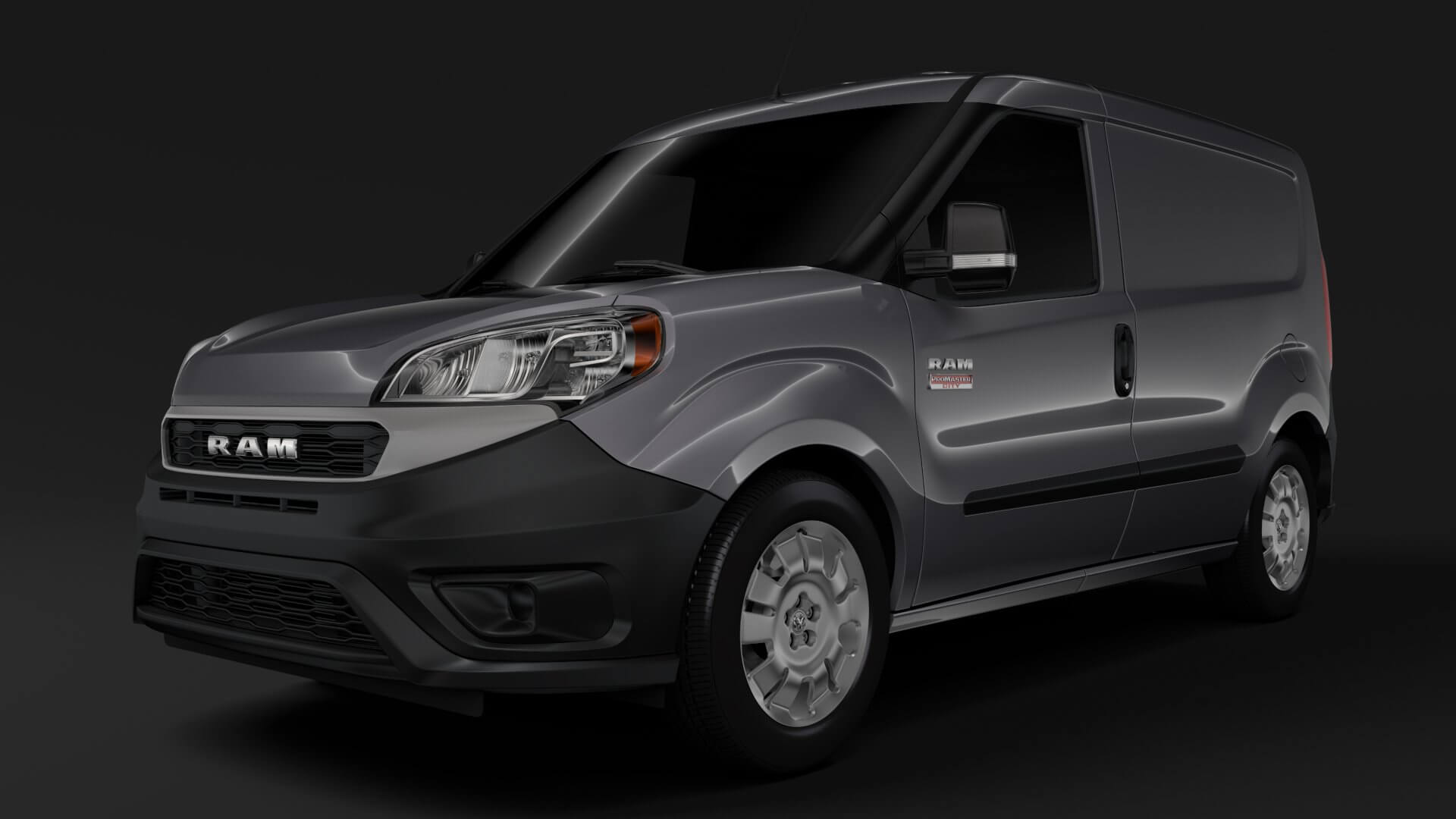 Ram ProMaster City Tradesman Cargo Van L1 2019 - 3D Model by Creator 3D