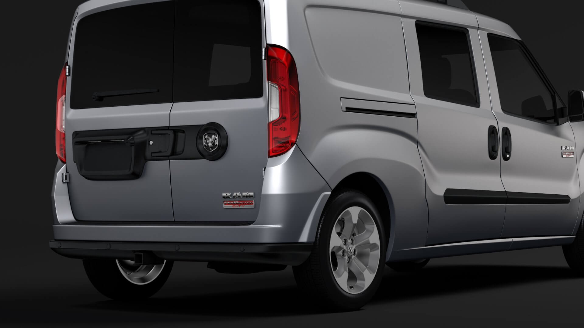 Ram ProMaster City Wagon SLT 2019 - 3D Model by Creator 3D