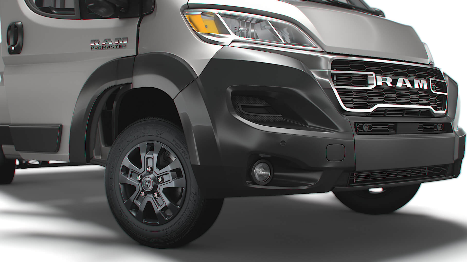 Ram Promaster Crew Cab Truck Hqinterior 2023 - 3D Model by Creator 3D