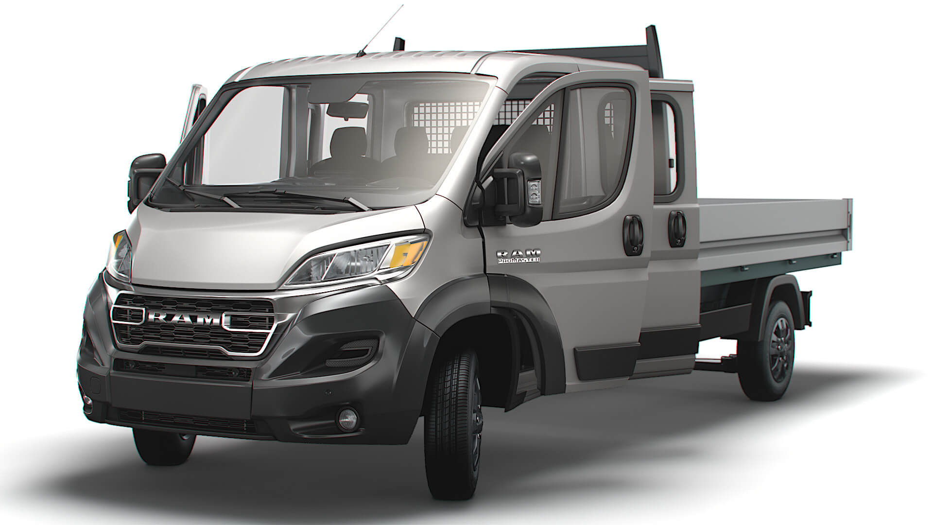 Ram Promaster Crew Cab Truck Hqinterior 2023 - 3D Model by Creator 3D