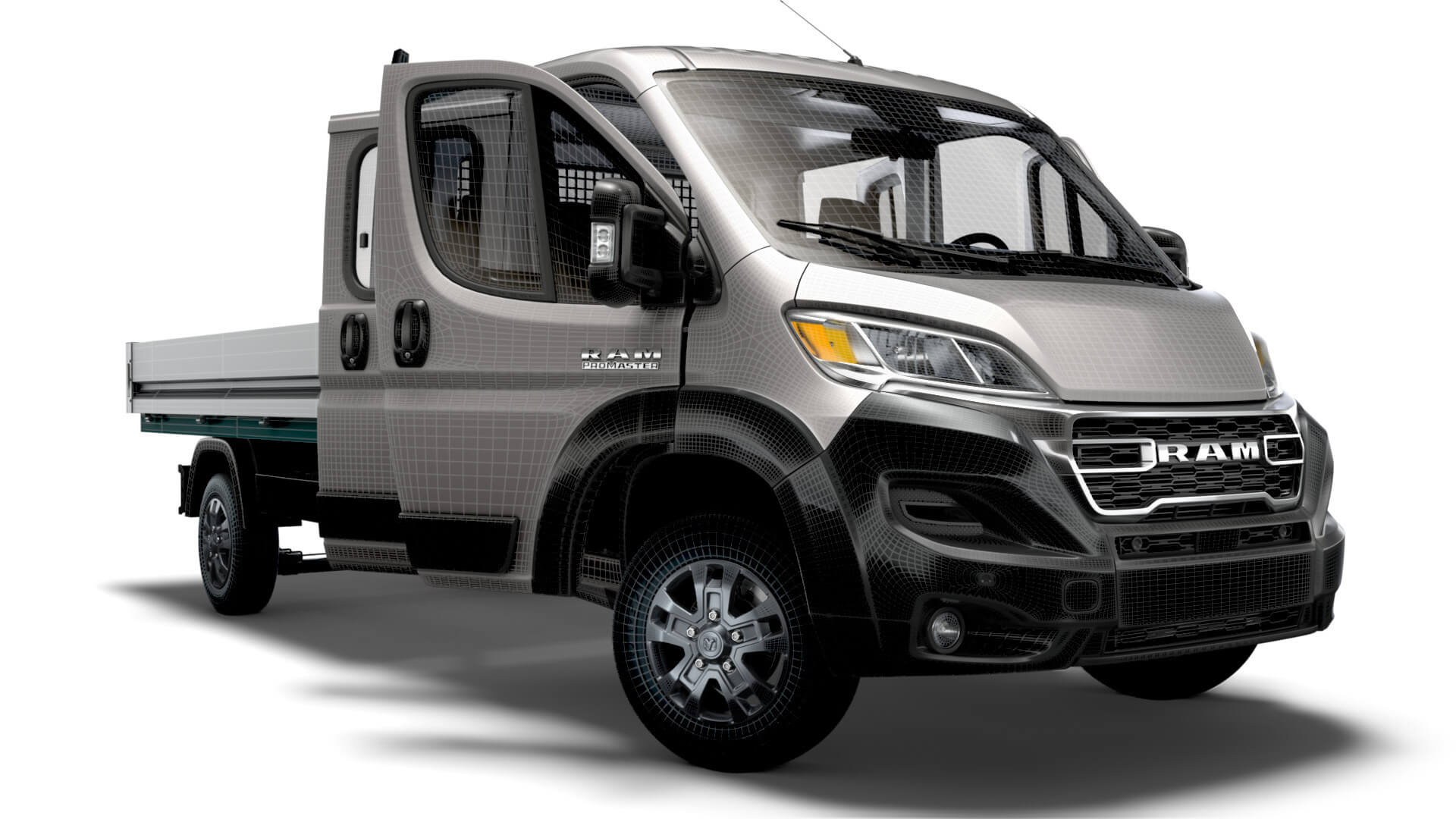 Ram Promaster Crew Cab Truck Hqinterior 2023 - 3D Model by Creator 3D