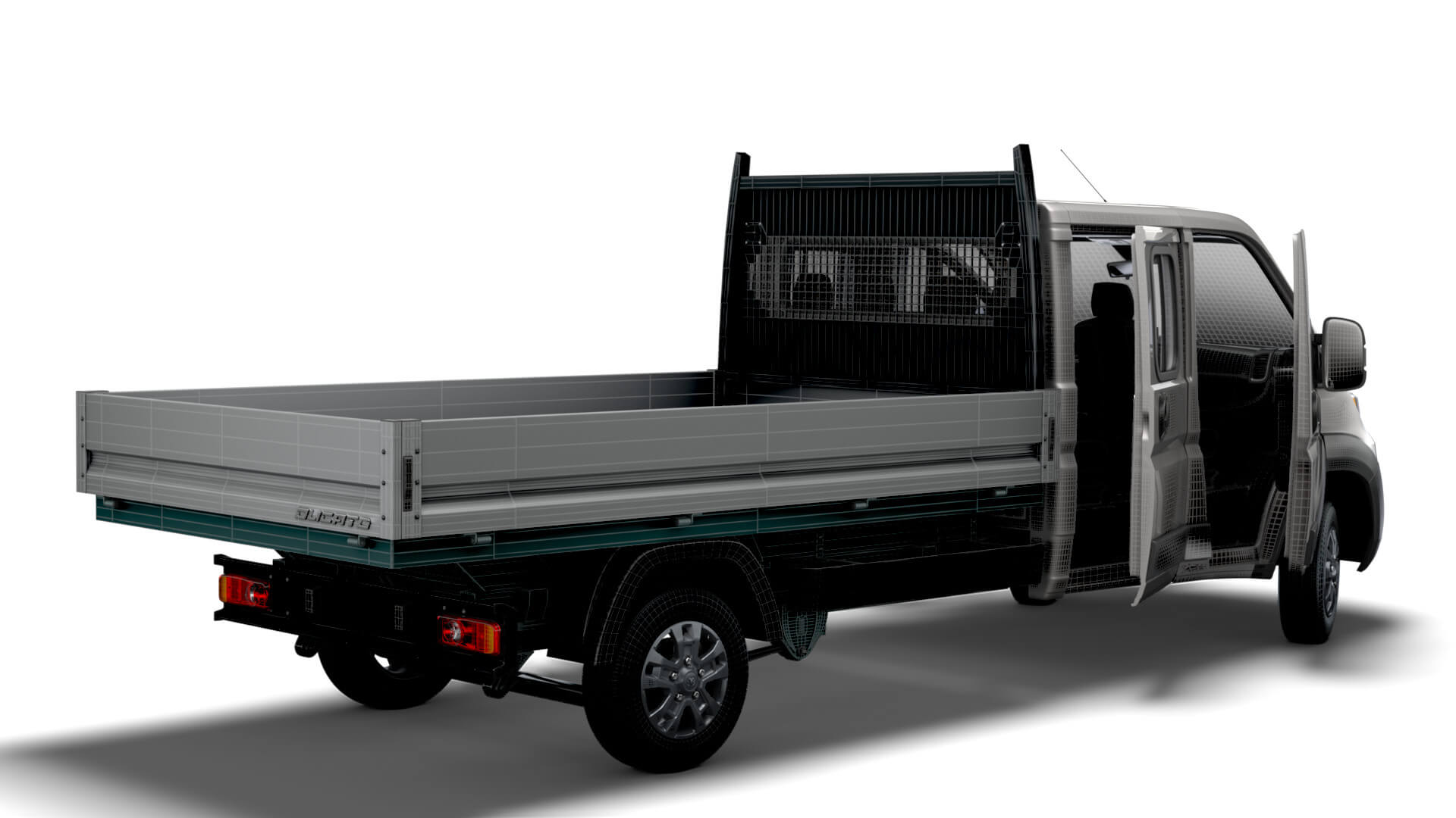 Ram Promaster Crew Cab Truck Hqinterior 2023 - 3D Model by Creator 3D