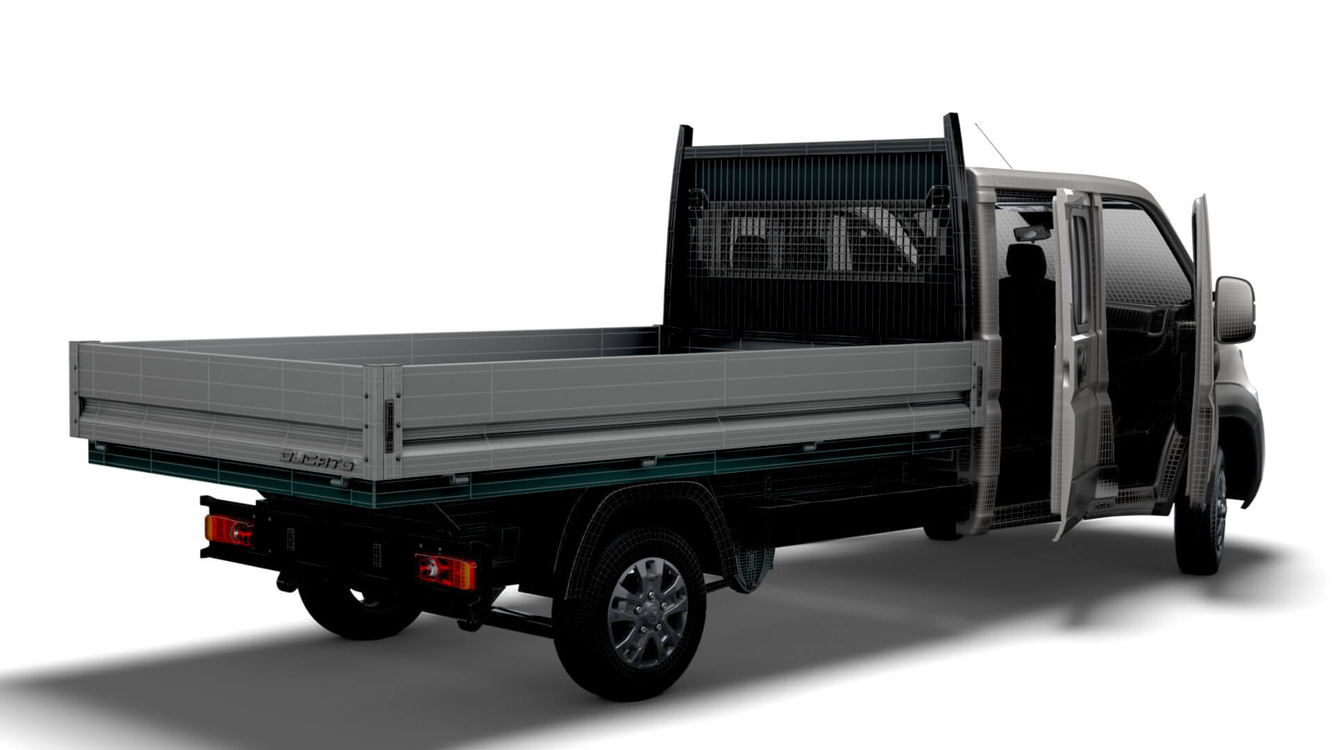 Ram Promaster Crew Cab Truck Hqinterior 2023 - 3D Model by Creator 3D