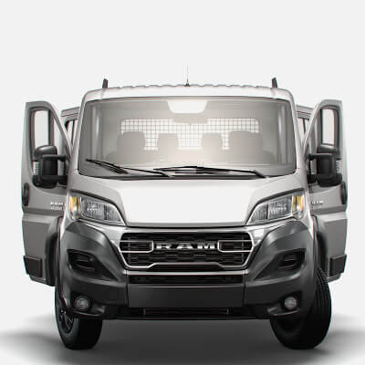 Ram Promaster Crew Cab Truck Hqinterior 2023 - 3D Model by Creator 3D