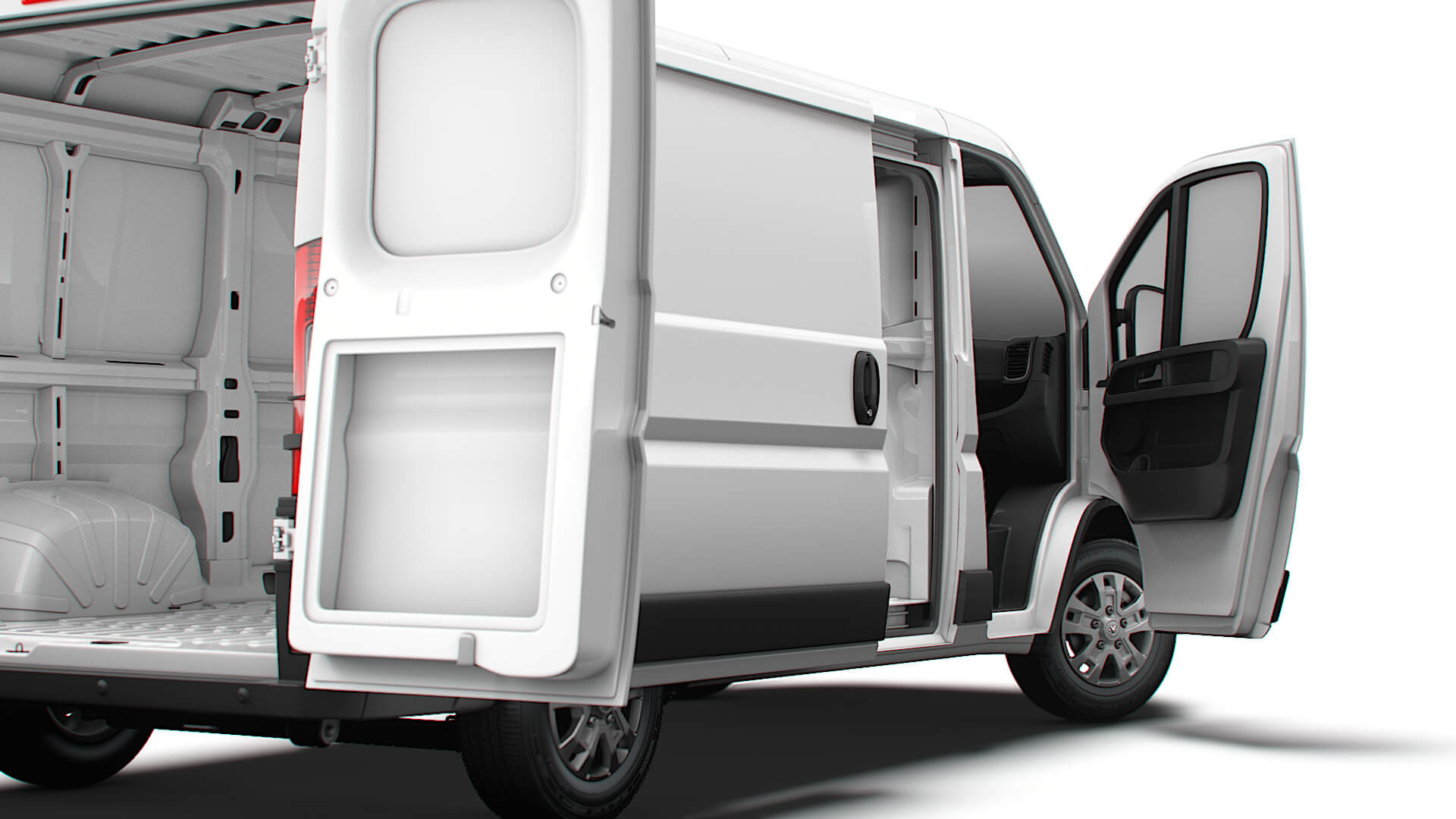 Ram Promaster E Van L2H1 HQ Interior 2025 - 3D Model by Creator 3D