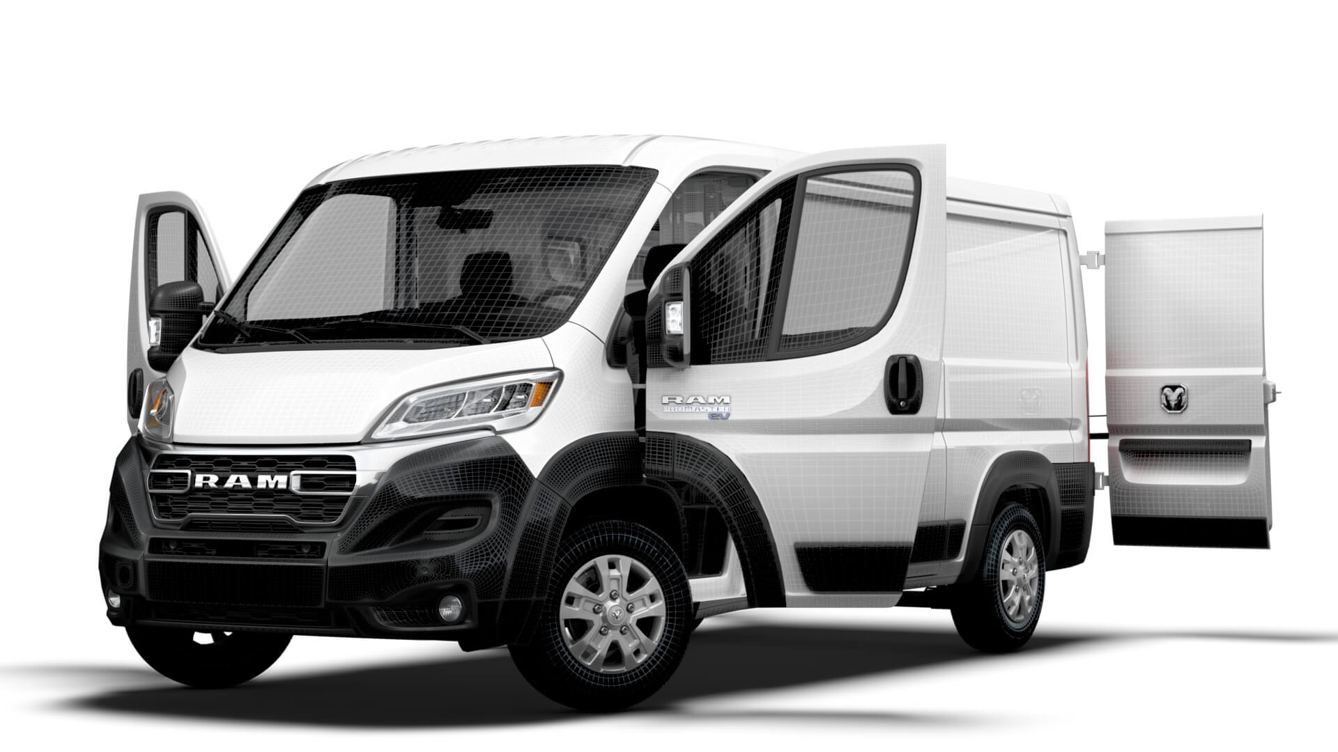 Ram Promaster E Van L2H1 HQ Interior 2025 - 3D Model by Creator 3D