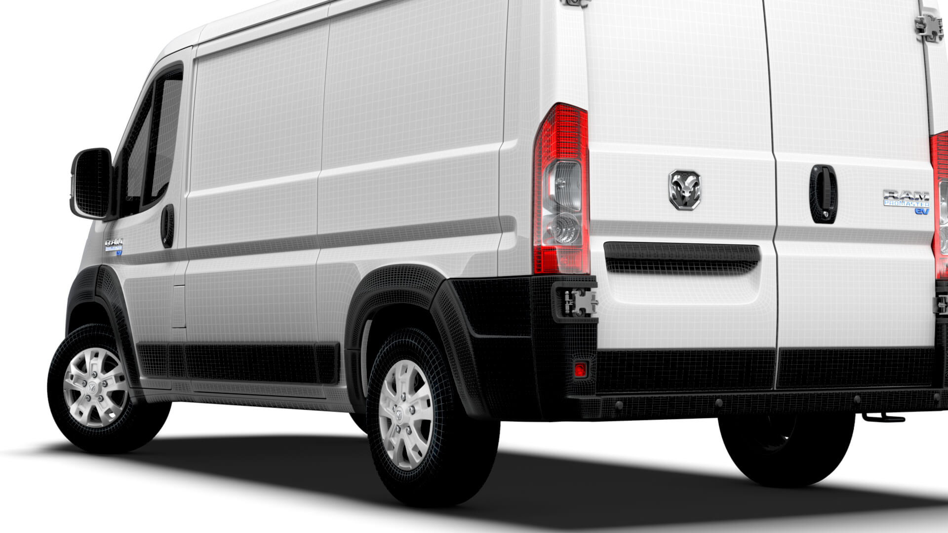 Ram Promaster EV Cargo Van L2H1 2024 - 3D Model by Creator 3D