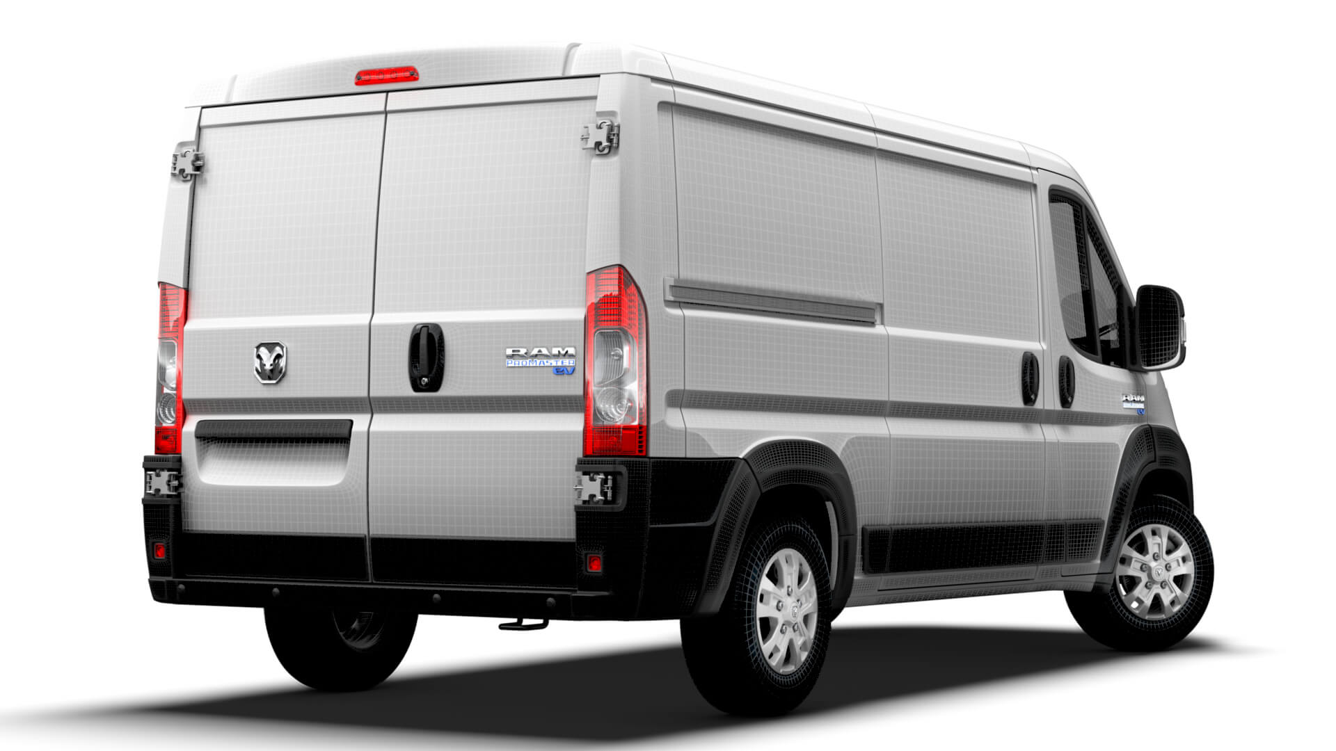 Ram Promaster EV Cargo Van L2H1 2024 - 3D Model by Creator 3D
