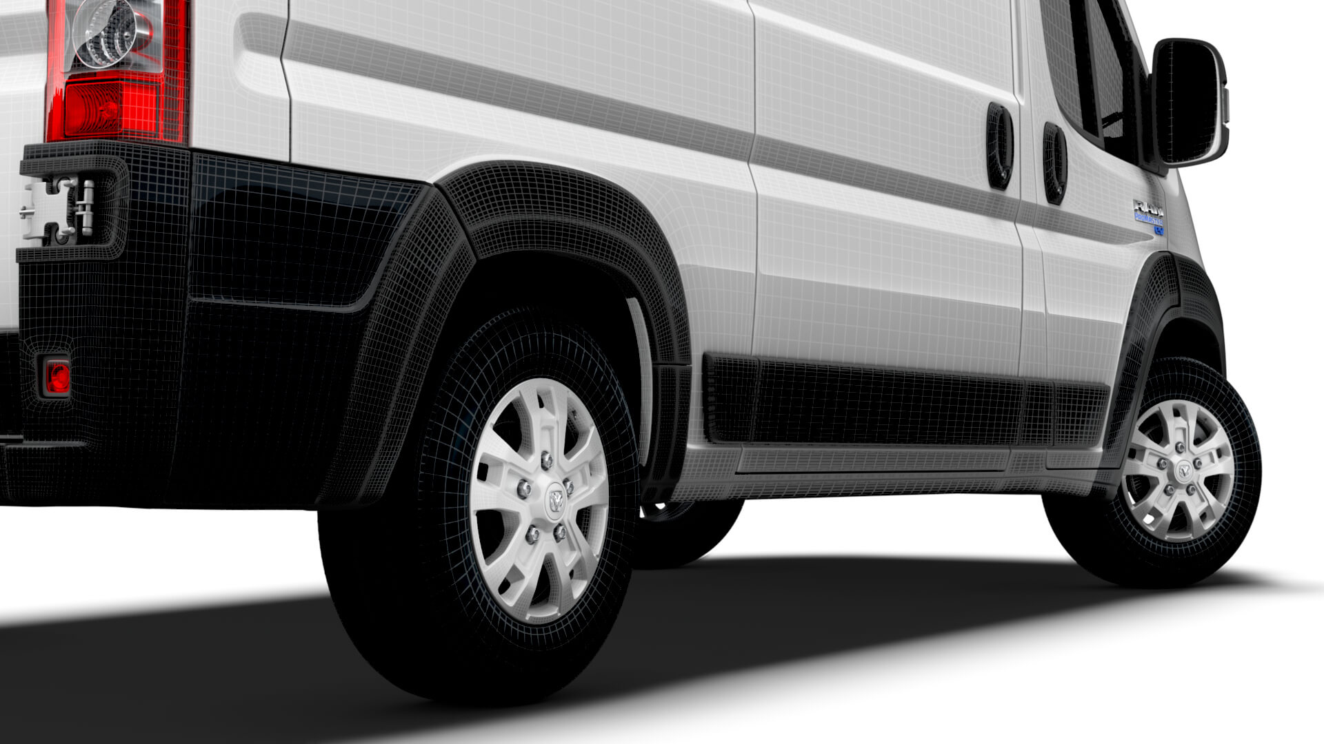 Ram Promaster EV Cargo Van L2H1 2024 - 3D Model by Creator 3D
