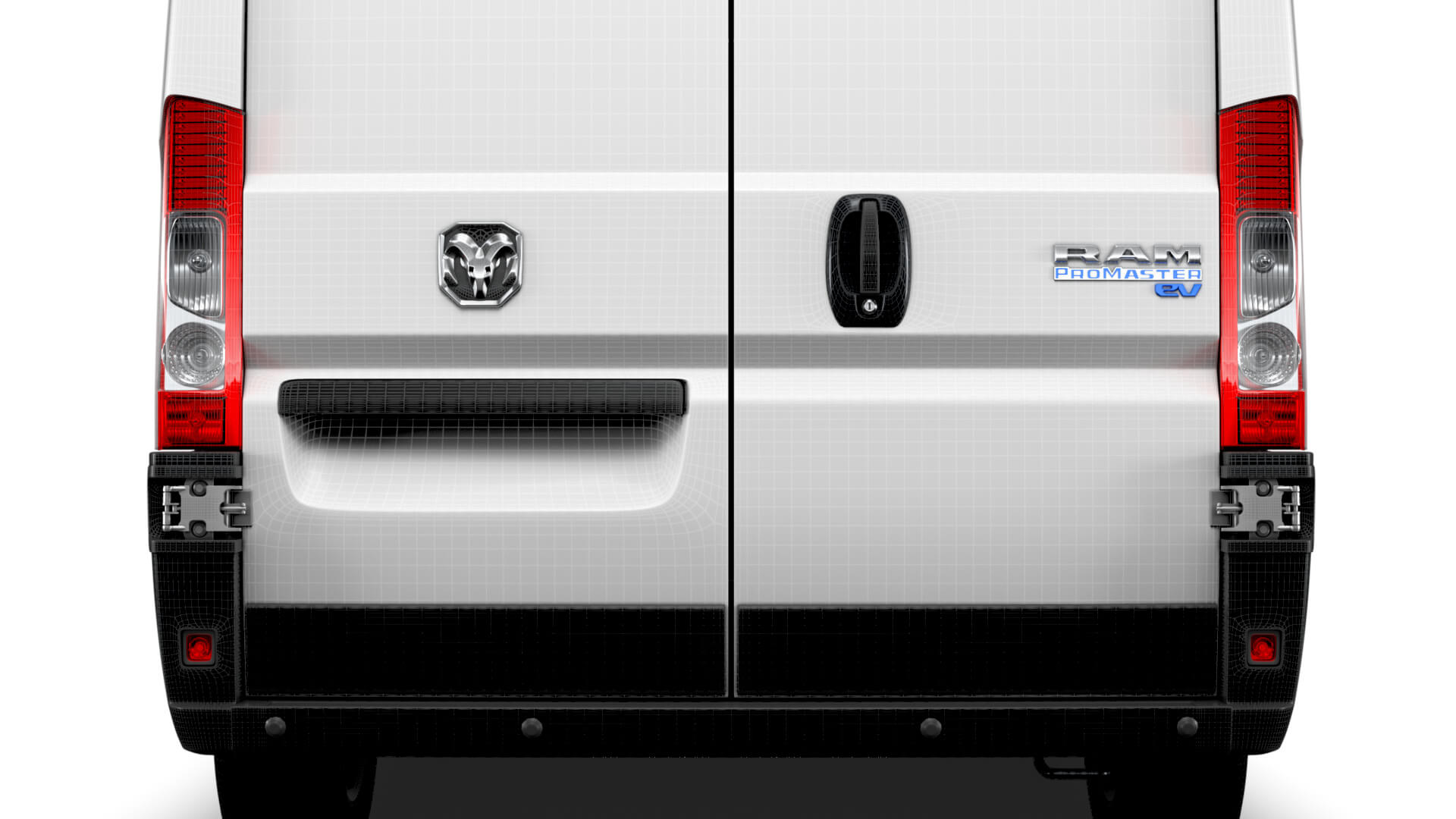 Ram Promaster EV Cargo Van L2H1 2024 - 3D Model by Creator 3D