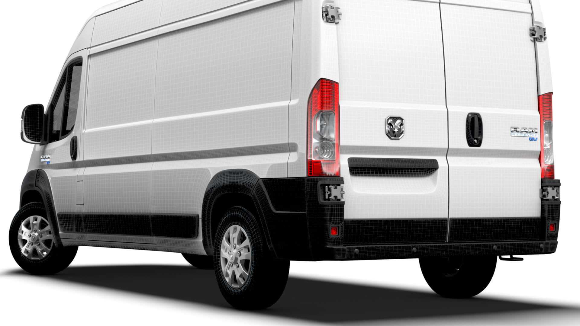 Ram Promaster EV Cargo Van L3H2 2024 - 3D Model by Creator 3D