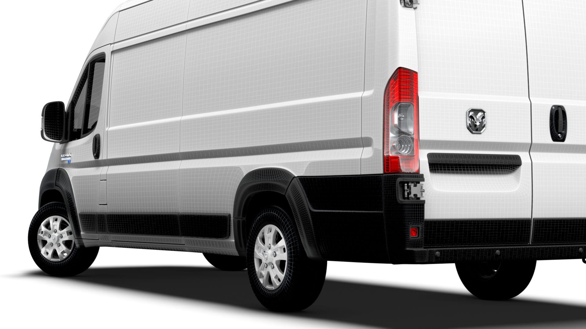 Ram Promaster EV Cargo Van L4H2 2024 - 3D Model by Creator 3D