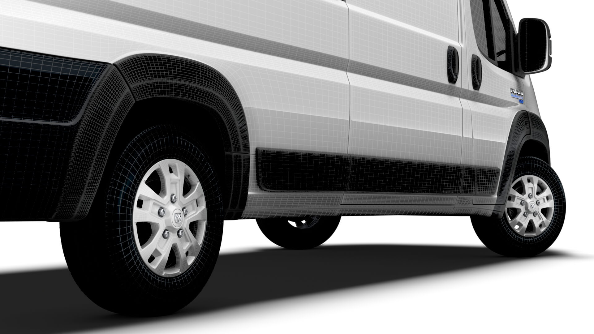 Ram Promaster EV Cargo Van L4H2 2024 - 3D Model by Creator 3D
