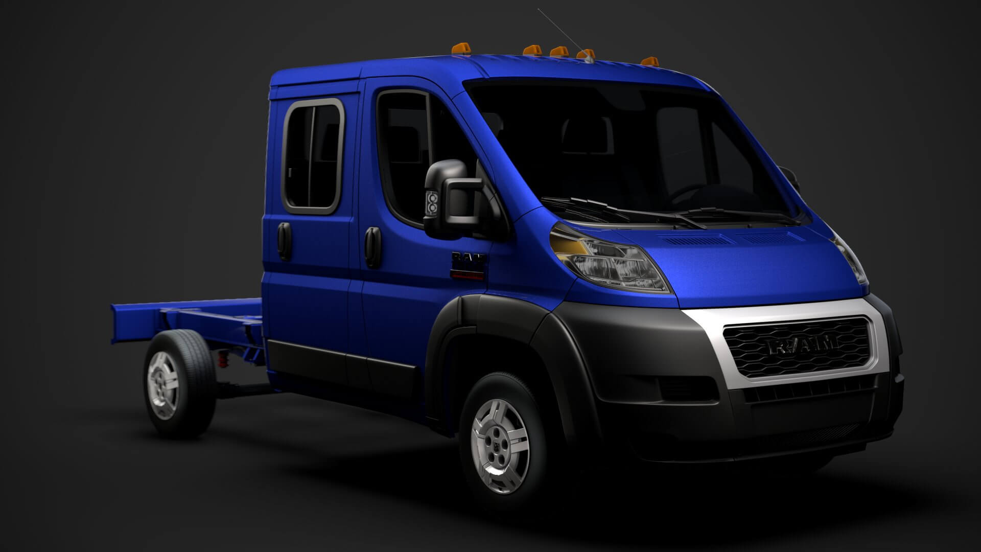 Ram Promaster Truck Crew Cab 3450 WB 2020 - 3D Model by Creator 3D