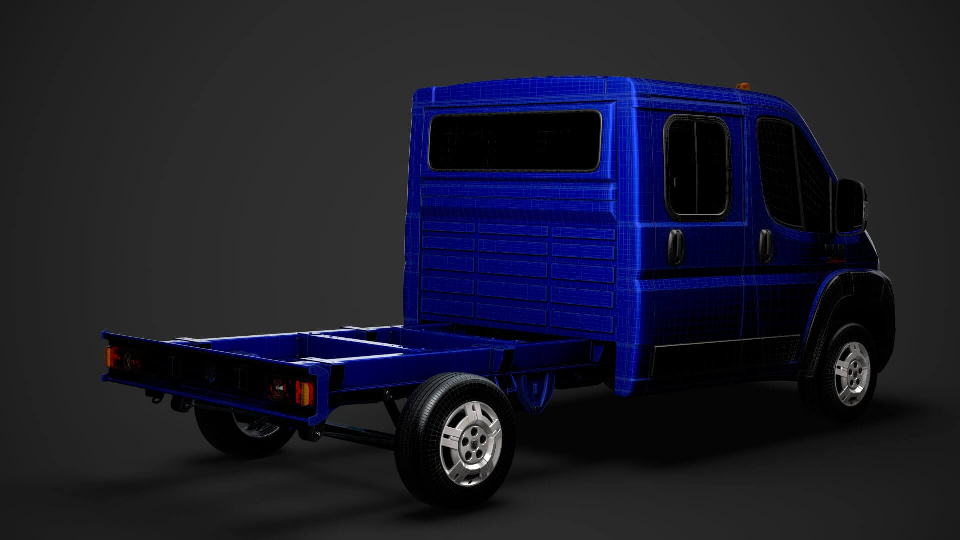 Ram Promaster Truck Crew Cab 3450 WB 2020 - 3D Model by Creator 3D