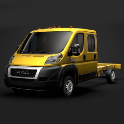 Ram Promaster Truck Crew Cab 4035XL WB 2020 - 3D Model by Creator 3D