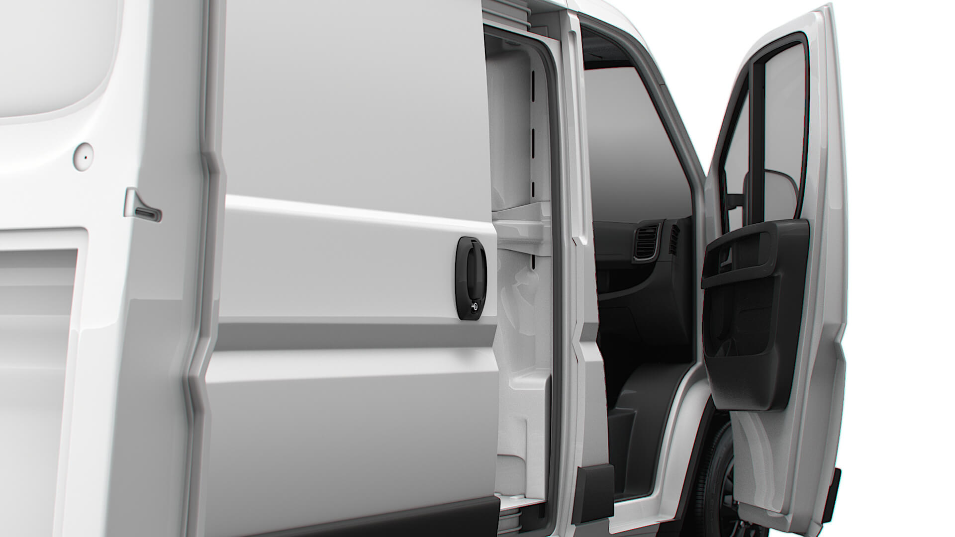 Ram Promaster Van L1H1 HQ Interior 2023 - 3D Model by Creator 3D
