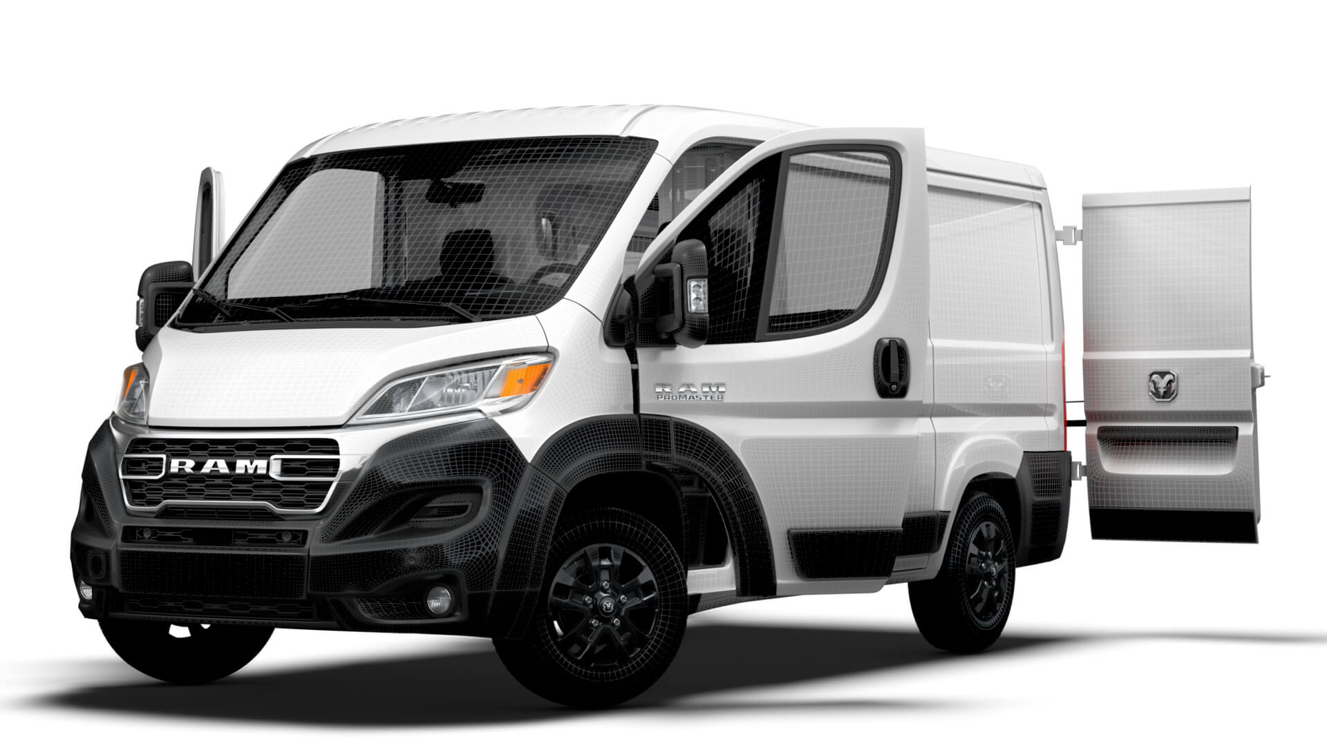 Ram Promaster Van L1H1 HQ Interior 2023 - 3D Model by Creator 3D