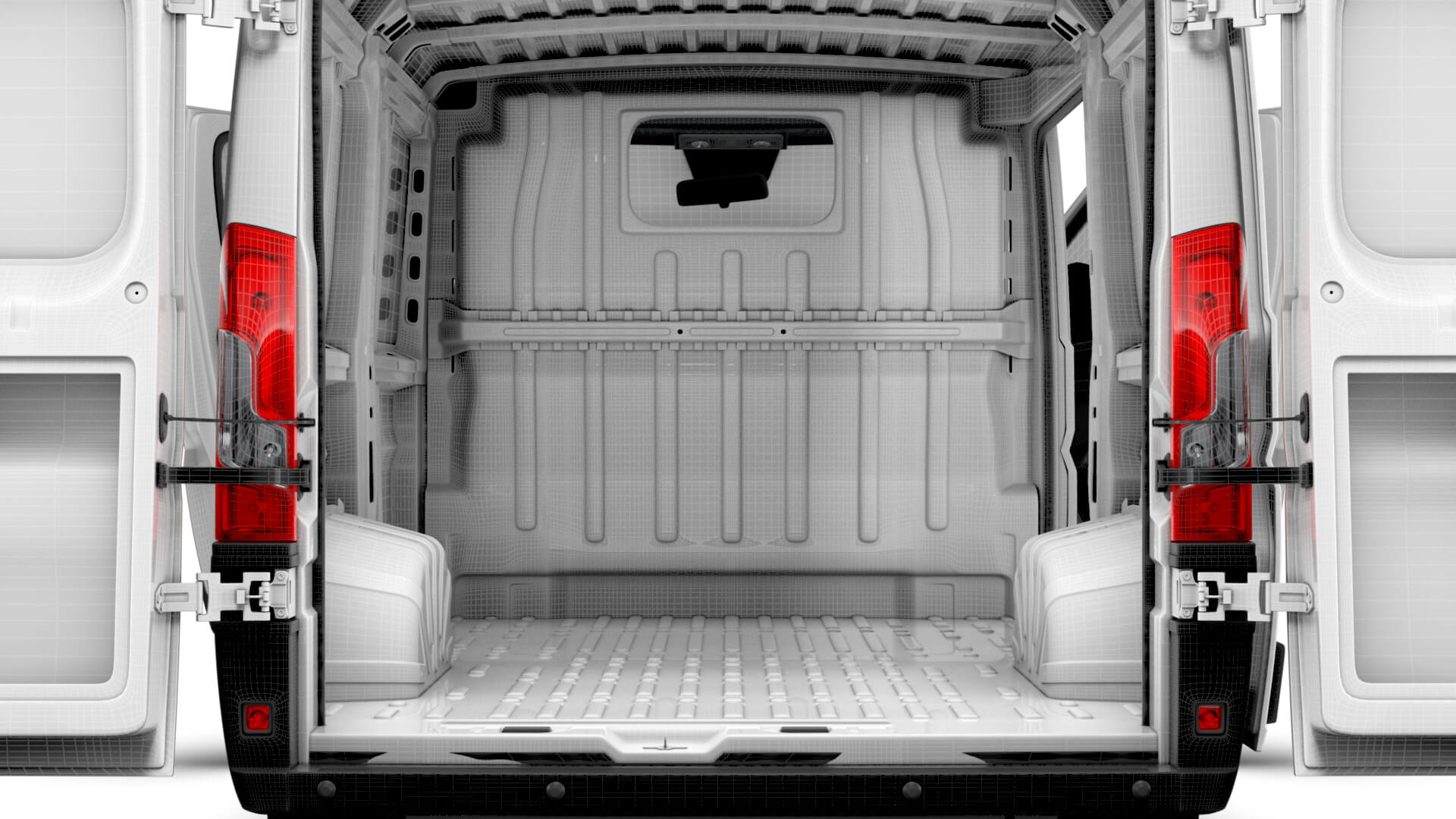 Ram Promaster Van L1H1 HQ Interior 2023 - 3D Model by Creator 3D