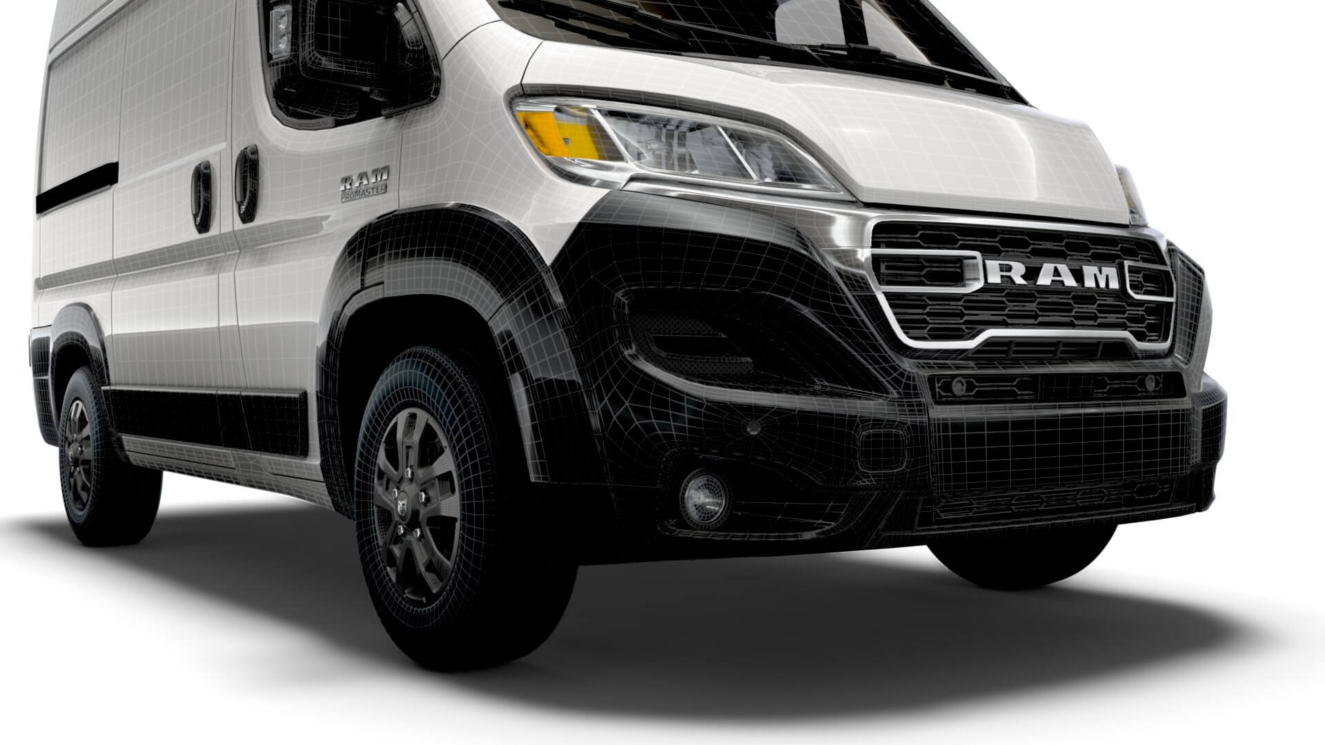 RAM Promaster Van L1H2 2023 - 3D Model by Creator 3D