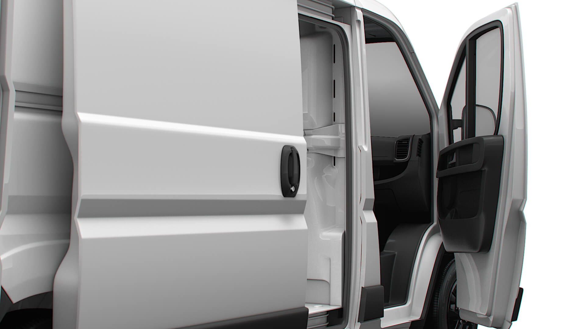 Ram Promaster Van L2H1 HQ Interior 2023 - 3D Model by Creator 3D