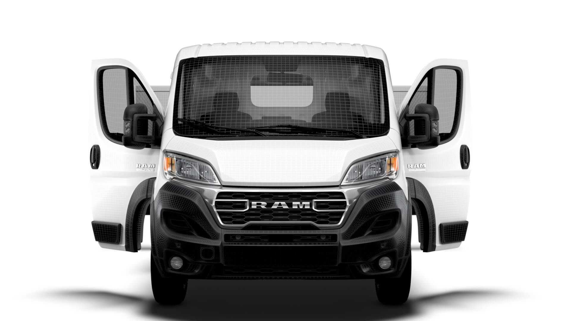 Ram Promaster Van L2H1 HQ Interior 2023 - 3D Model by Creator 3D