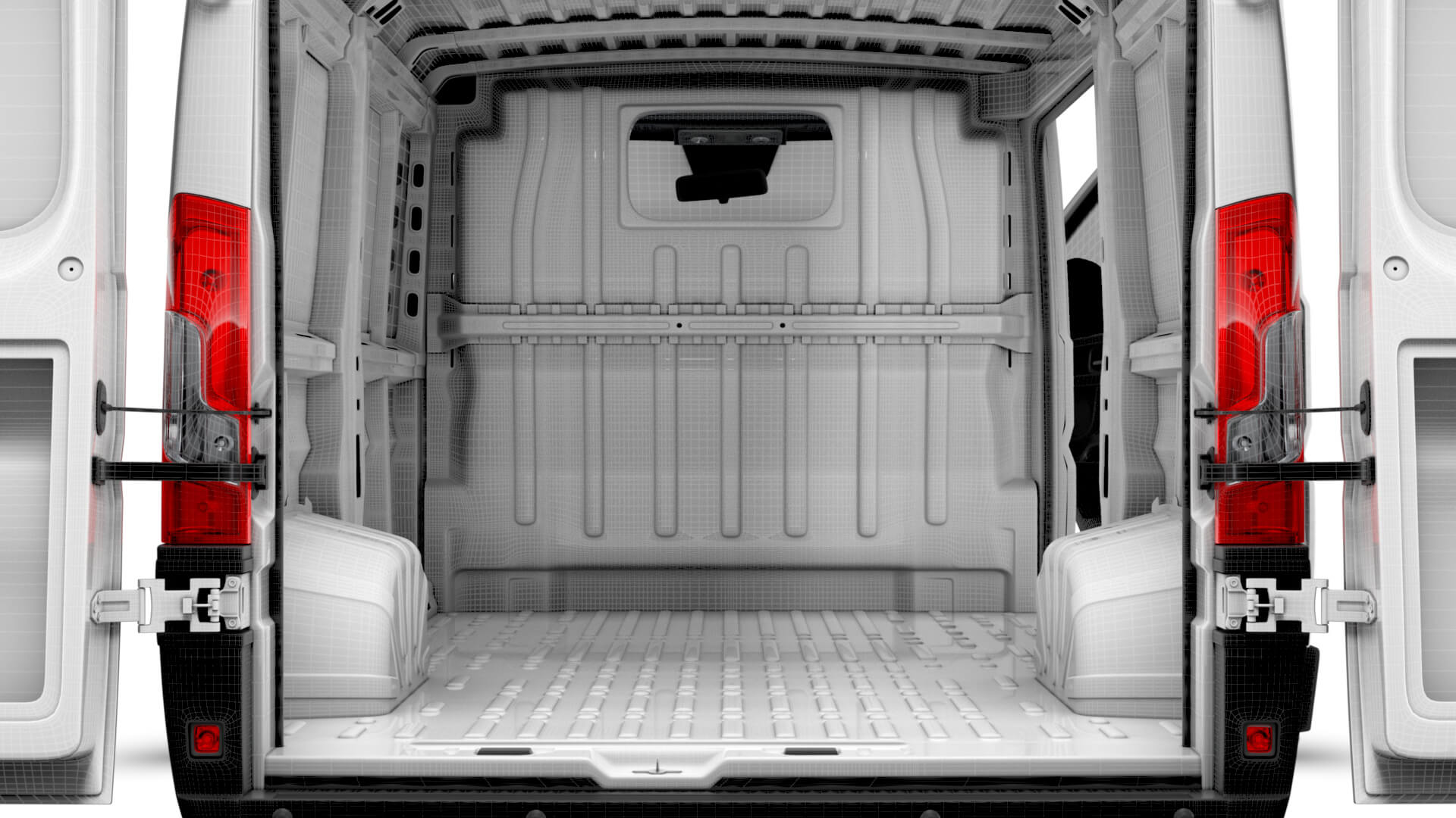 Ram Promaster Van L2H1 HQ Interior 2023 - 3D Model by Creator 3D