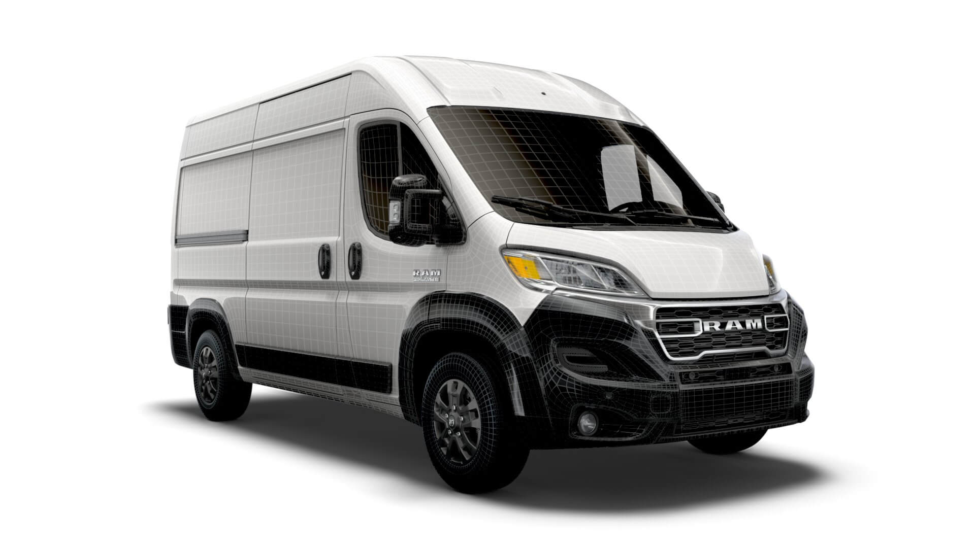 RAM Promaster Van L2H2 2023 - 3D Model by Creator 3D