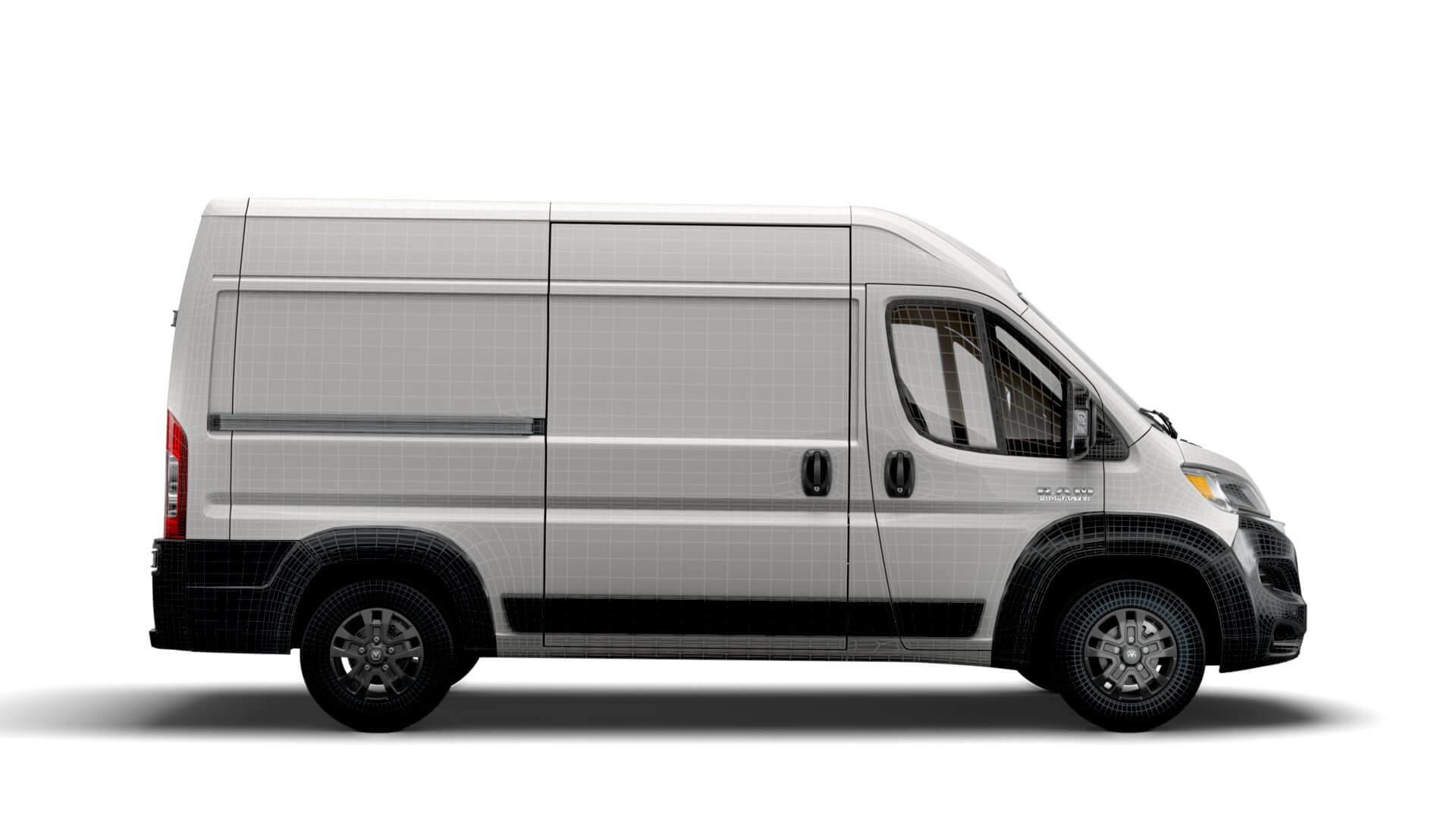 RAM Promaster Van L2H2 2023 - 3D Model by Creator 3D