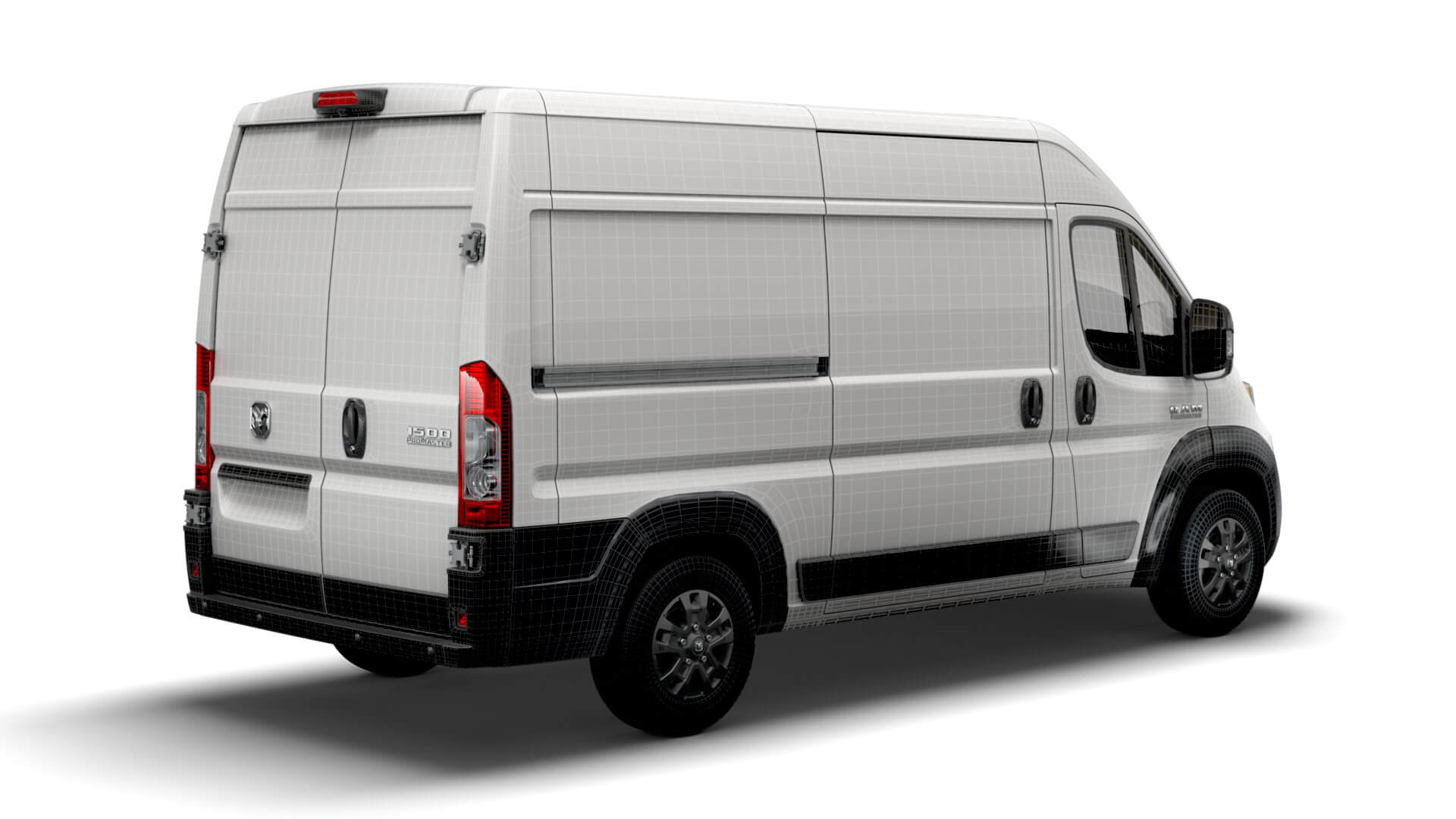 RAM Promaster Van L2H2 2023 - 3D Model by Creator 3D