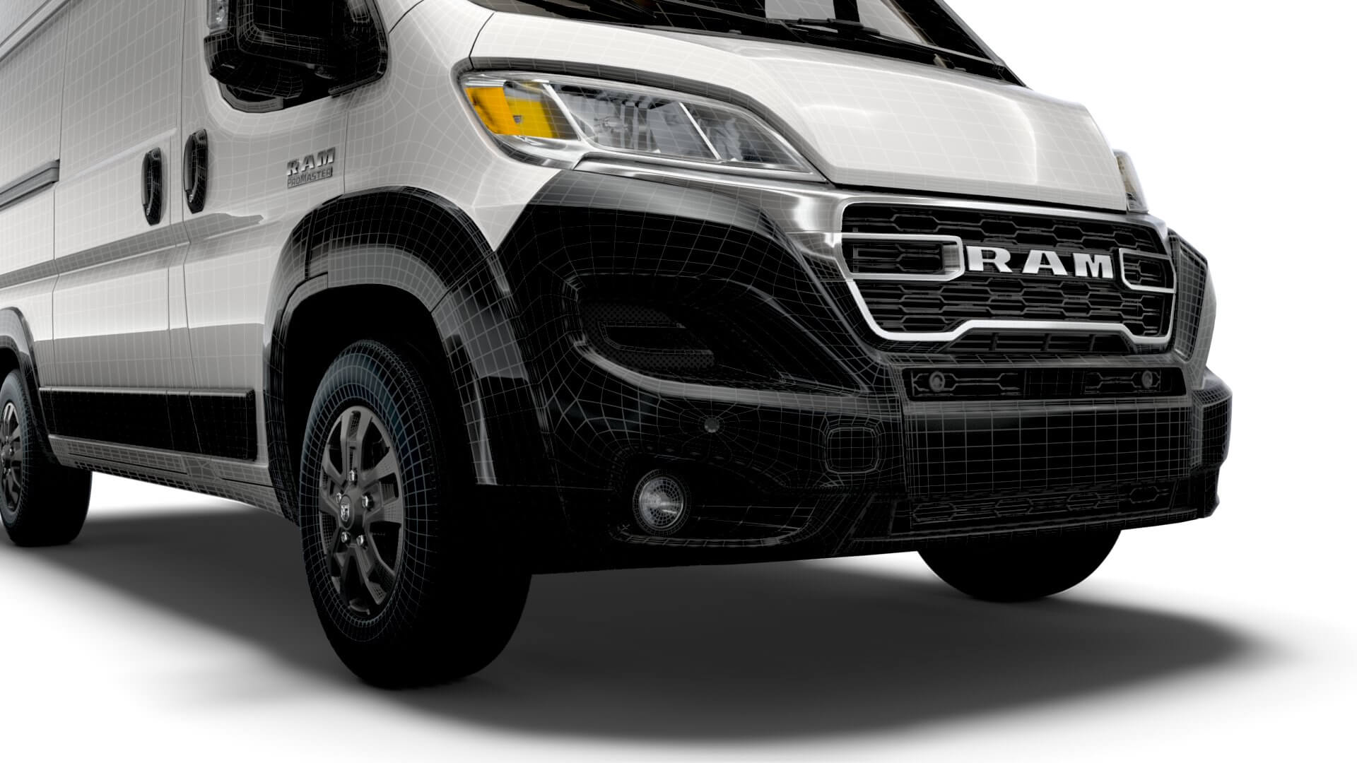 RAM Promaster Van L2H2 2023 - 3D Model by Creator 3D