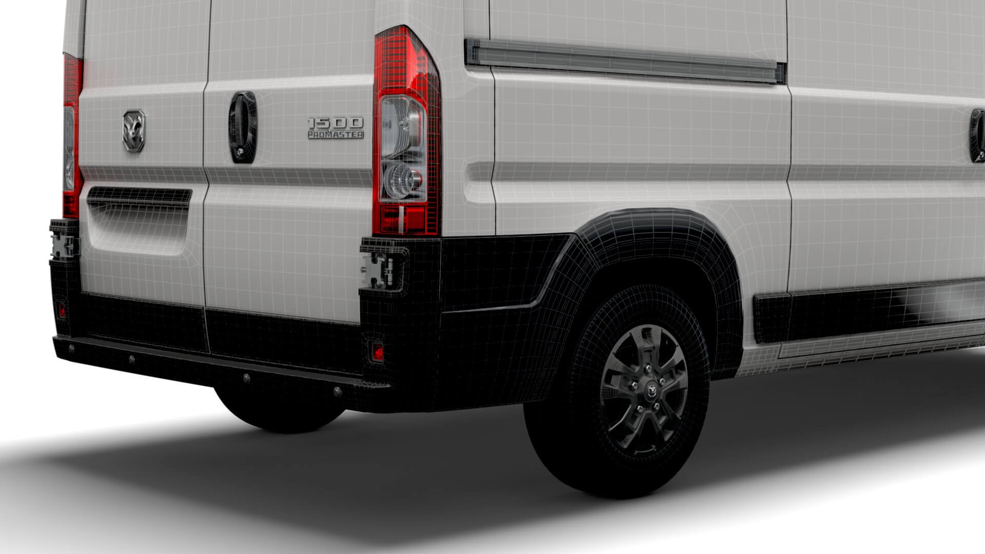 RAM Promaster Van L2H2 2023 - 3D Model by Creator 3D