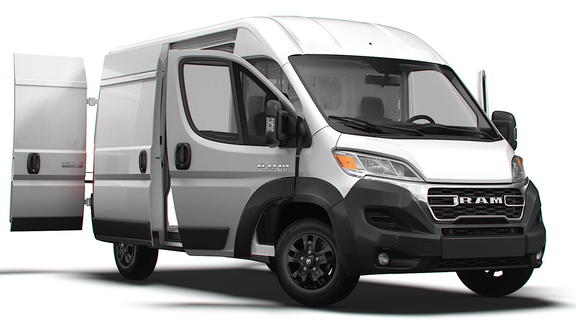 Ram Promaster Van L2H2 HQ Interior 2023 - 3D Model by Creator 3D