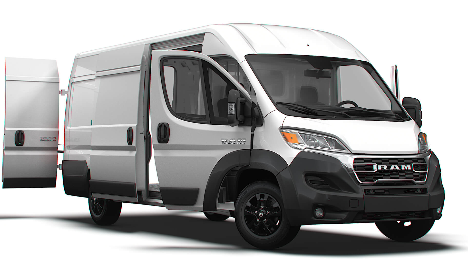 Ram Promaster Van L4H2 HQ Interior 2023 - 3D Model by Creator 3D