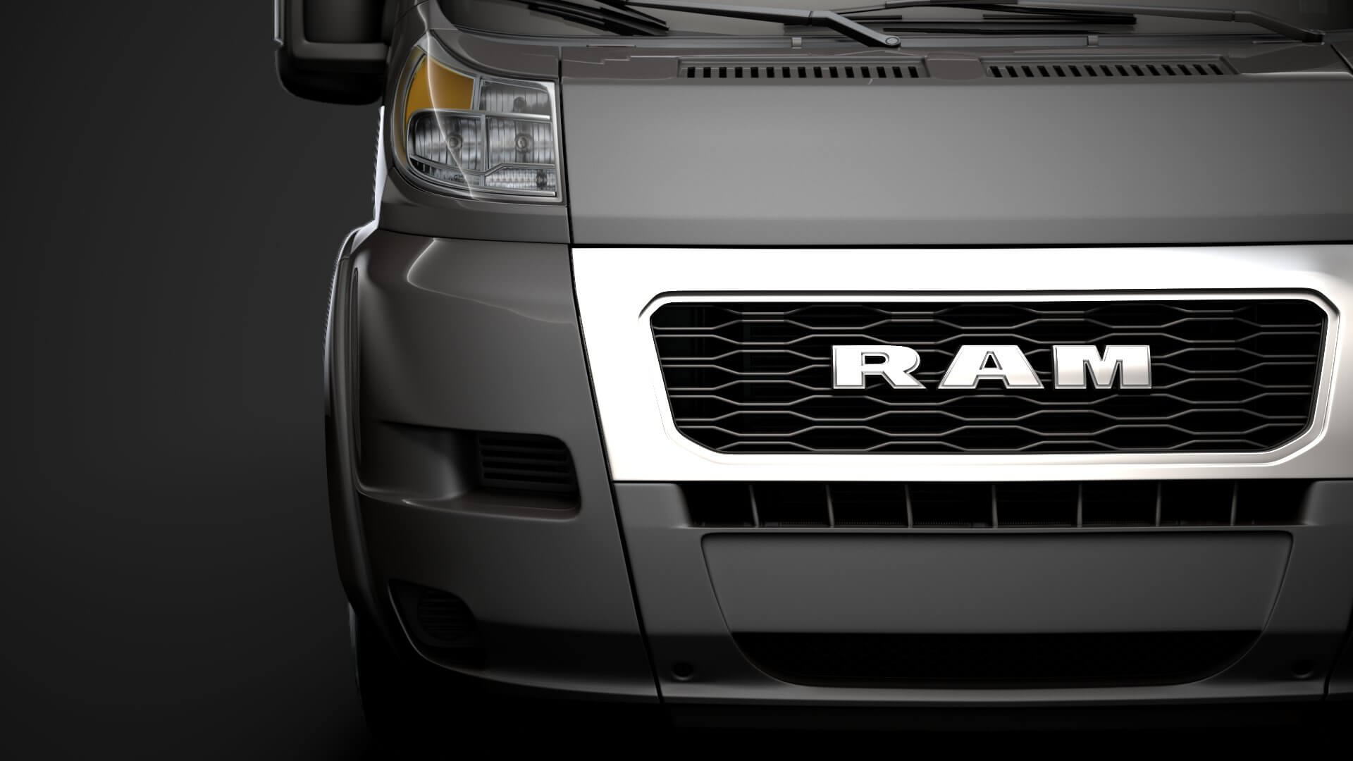 Ram Promaster Window Van 1500 HR 136WB 2020 - 3D Model by Creator 3D