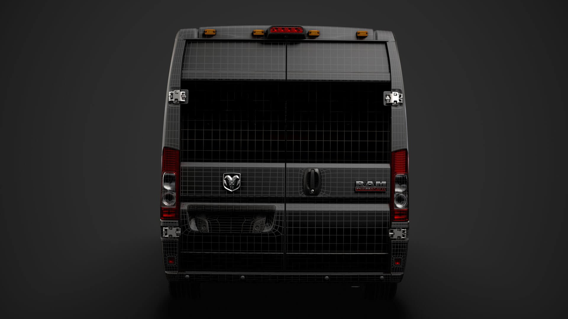 Ram Promaster Window Van 1500 HR 136WB 2020 - 3D Model by Creator 3D