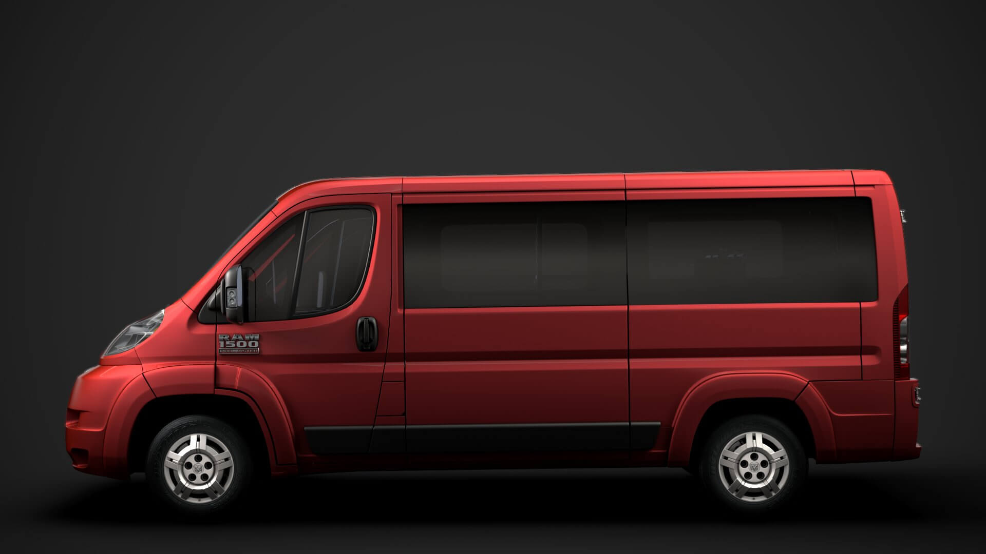 Ram Promaster Window Van 1500 LR 136WB 2020 - 3D Model by Creator 3D