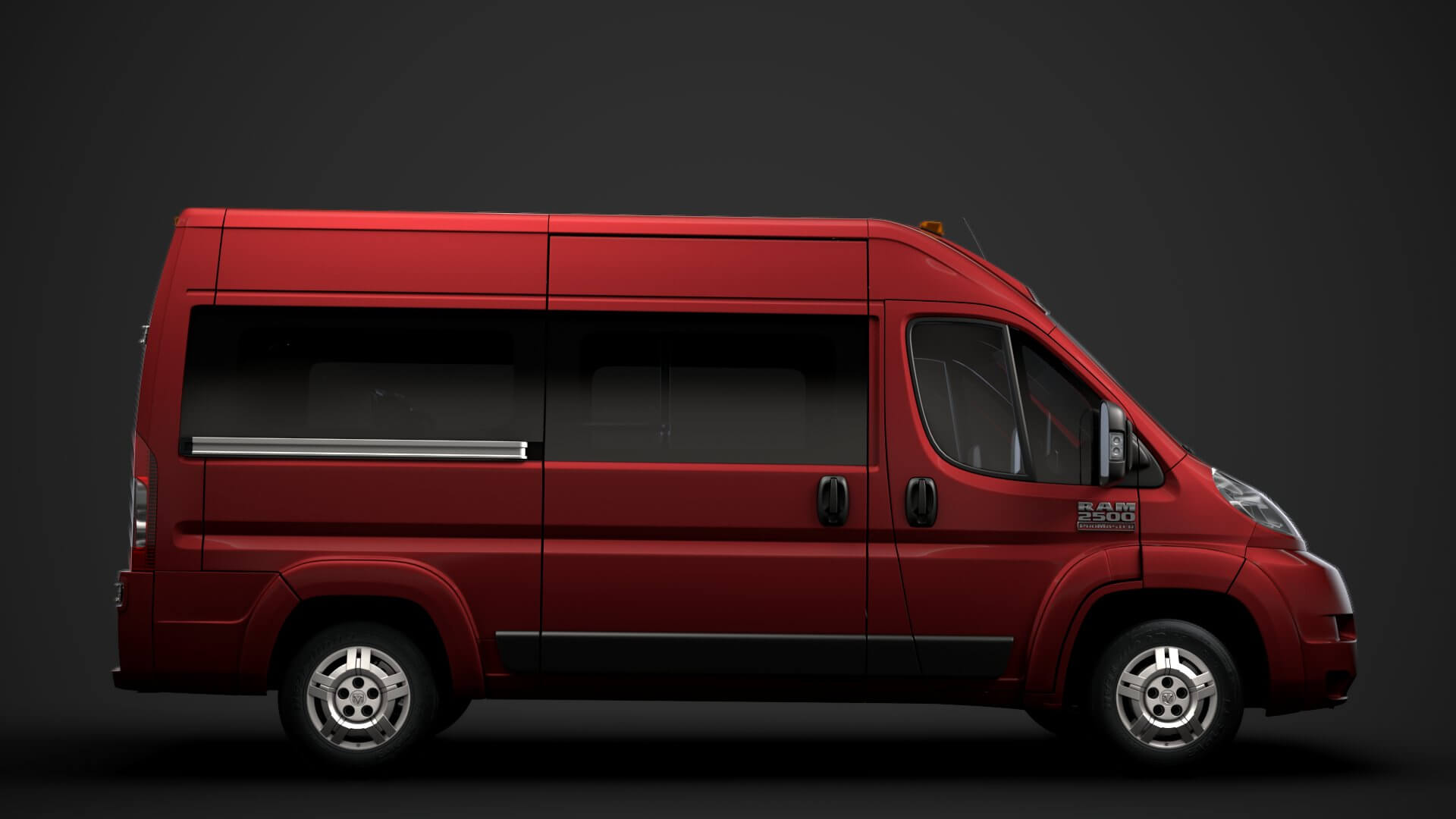 Ram Promaster Window Van 2500 HR 136WB 2020 - 3D Model by Creator 3D