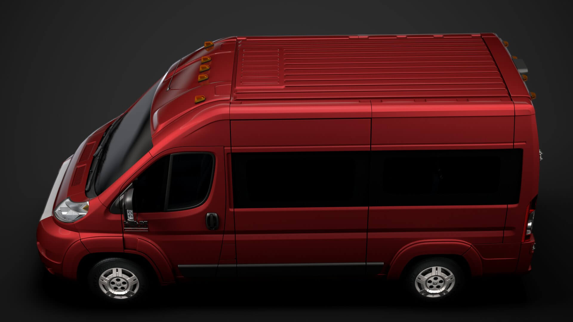 Ram Promaster Window Van 2500 HR 136WB 2020 - 3D Model by Creator 3D